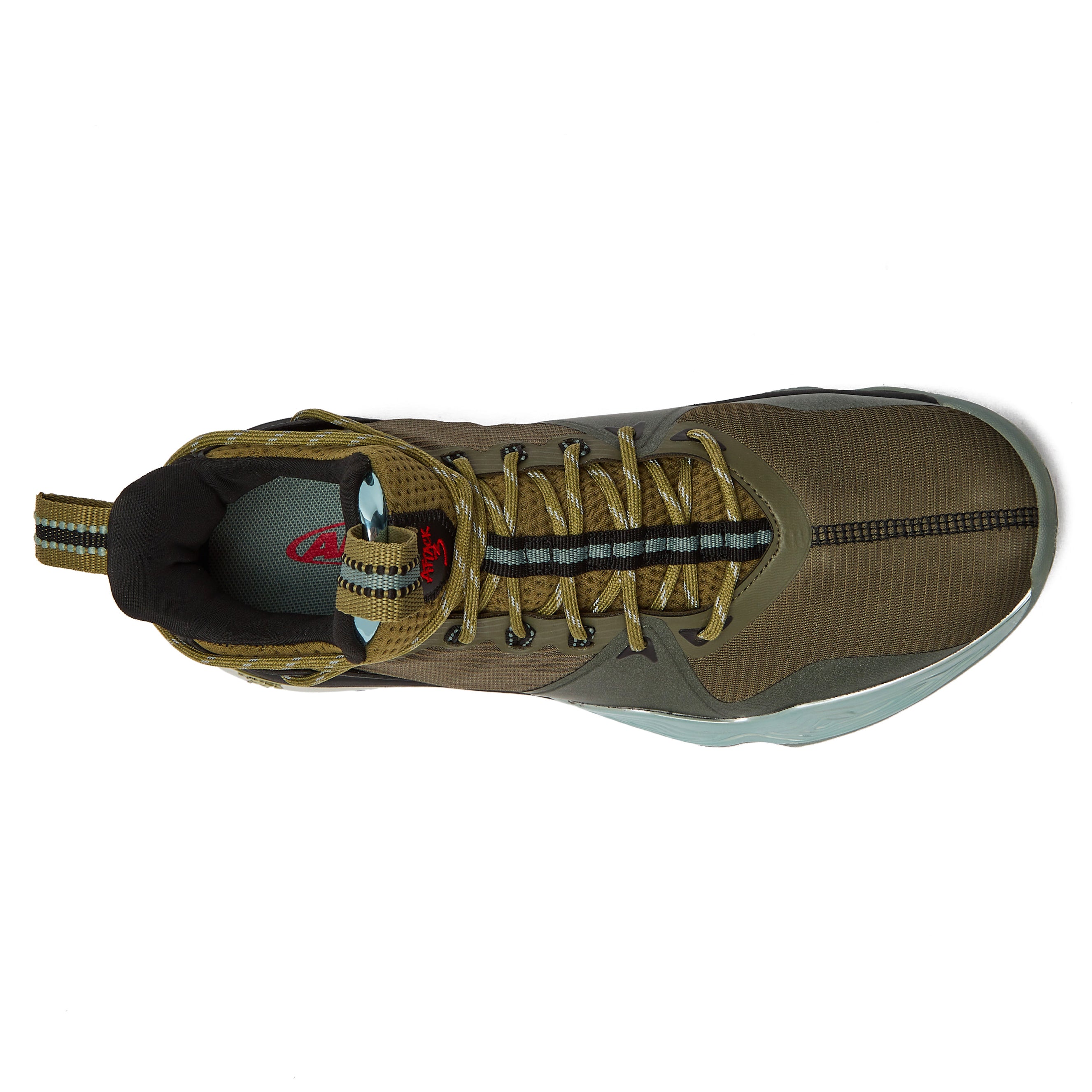 AND1 Attack 3.0 Green & Red Basketball Shoes | Women's and Men's Kicks ...
